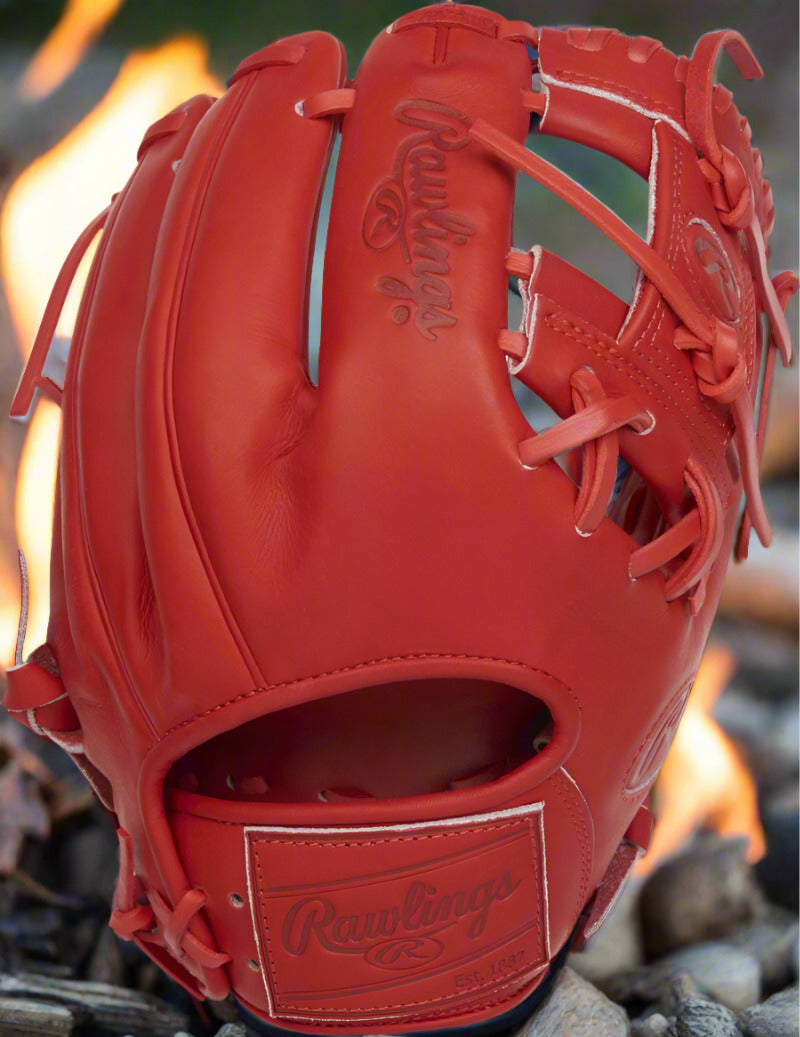 Rawlings Pro Label Elements Series Fire 11.5" PRO204-2S Baseball Glove ...