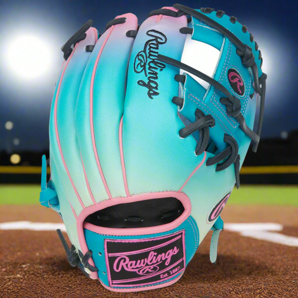 Rawlings Heart of the Hide Fun Burst Series 11.5" PROR204-2TESS Baseba ...