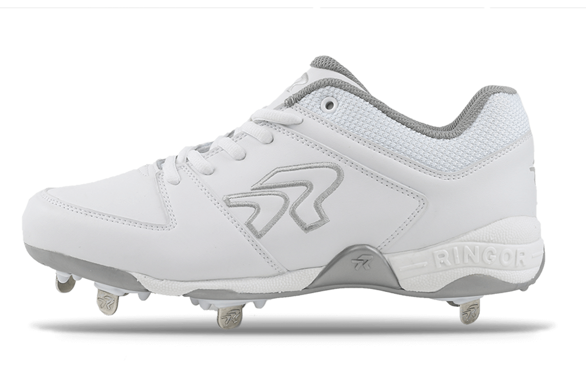 Ringor Flite Spike Womens Metal Cleat - White – TripleSSports